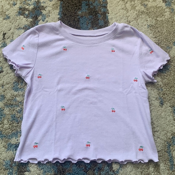 Arizona Jean Company | Tops | Juniors Cherry Graphic Crop Top | Poshmark